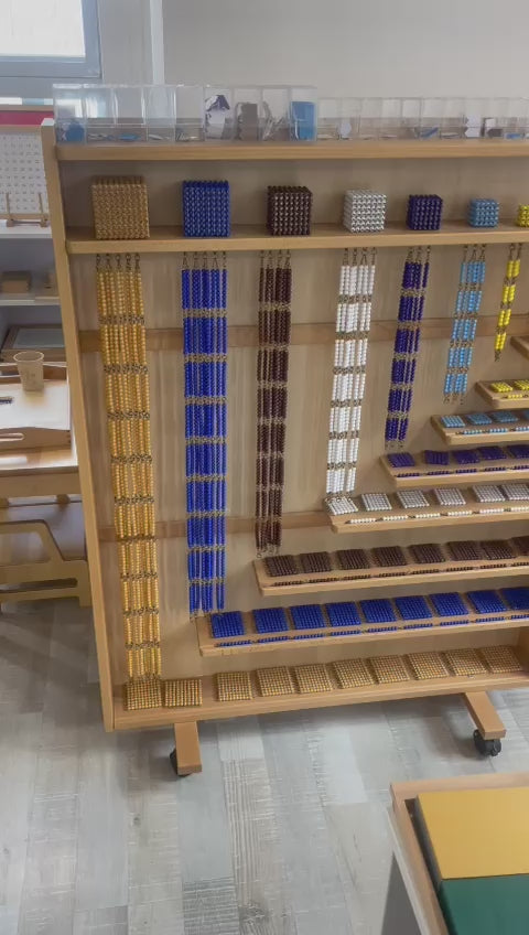 Durable Montessori Math Beads and Cabinet Set for Classrooms – kinderhuis